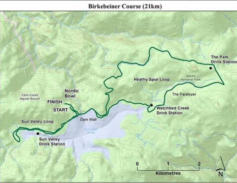 21Km Australian Birkebeiner - Falls Creek Australia